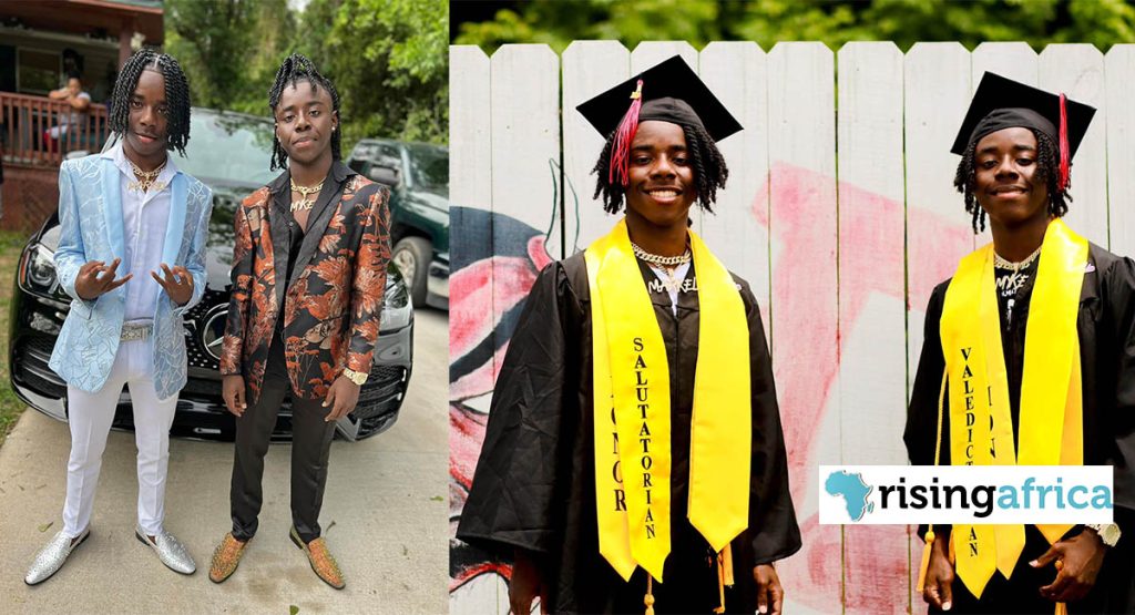Georgia Twin Brothers Graduate as Valedictorian and Salutatorian from ...